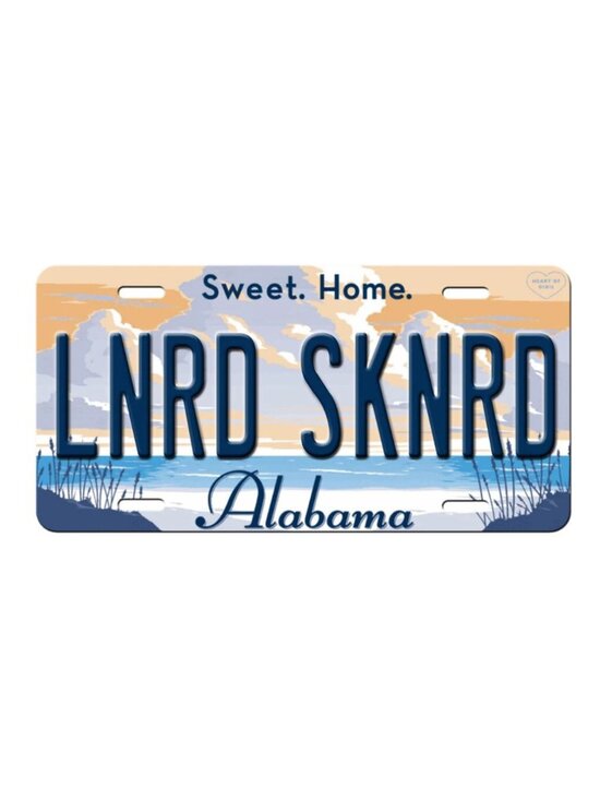 Accents | Lynyrd Skynyrd Lnrd Sknrd Aluminum License Plate Tag Sweet ...